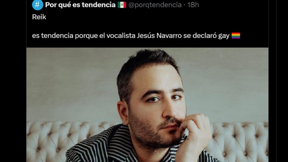 ¿Jesús Navarro, vocalista de Reik, es gay? Esto es lo que se sabe ...